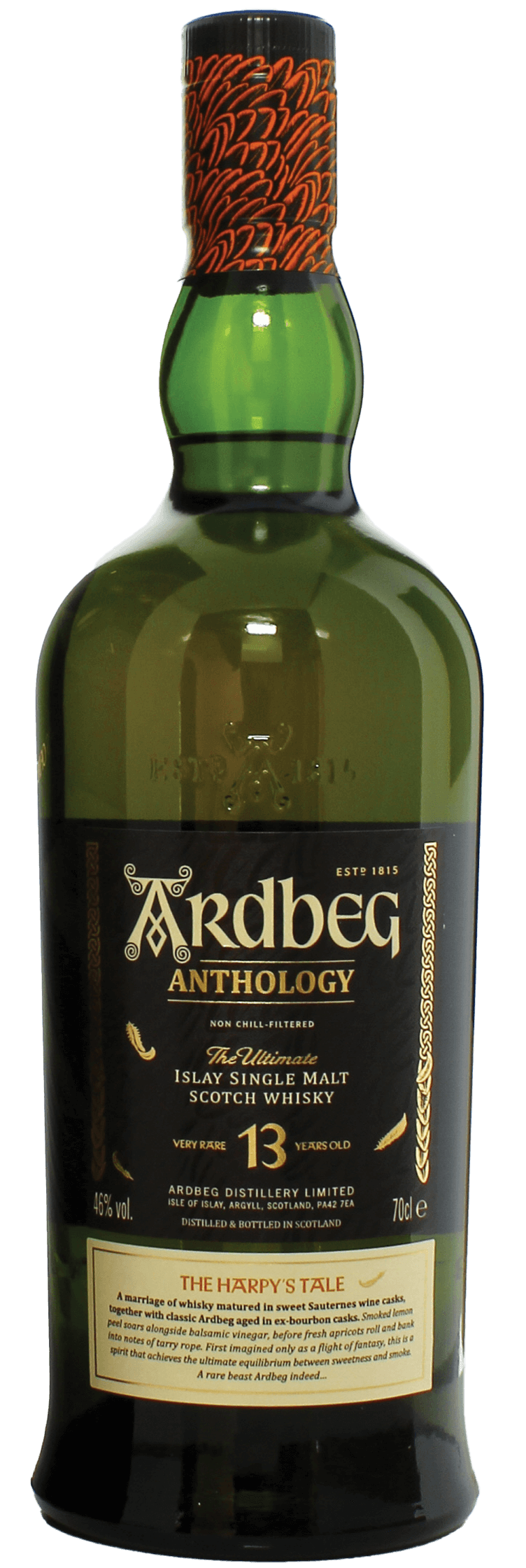 Ardbeg Anthology 2023: The Harpy’s Tale 13 Year Old Islay Single Malt ...