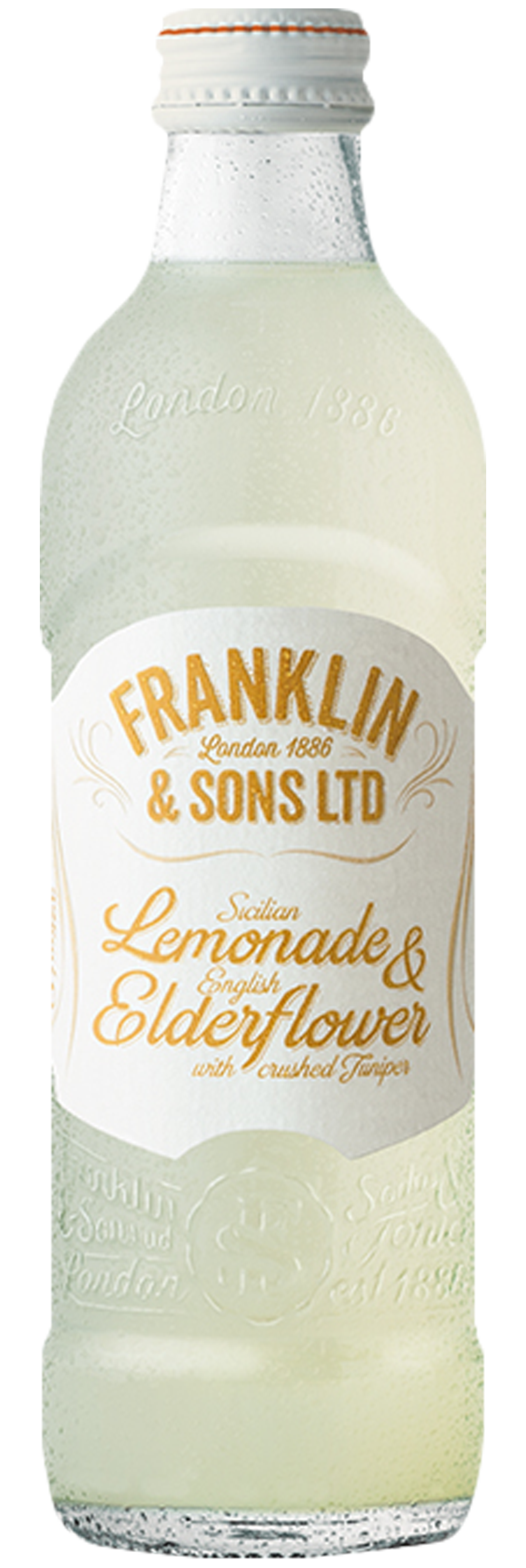 Franklin and Sons Lemonade & Elderflower 12 x 275ml