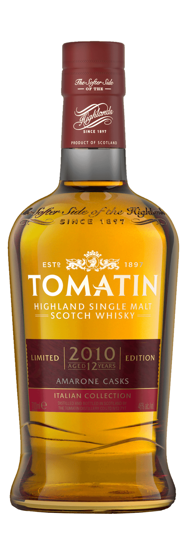 Tomatin The Italian Collection The Amarone Edition Highland Single Malt ...