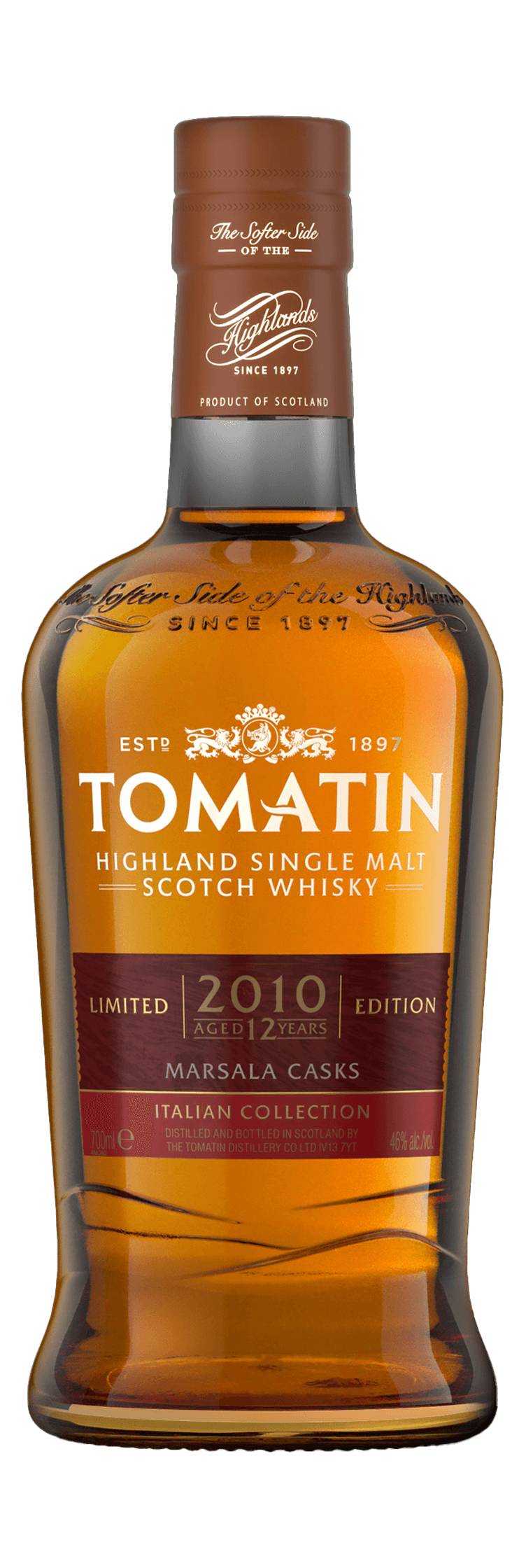 Tomatin The Italian Collection The Marsala Edition Highland Single Malt ...
